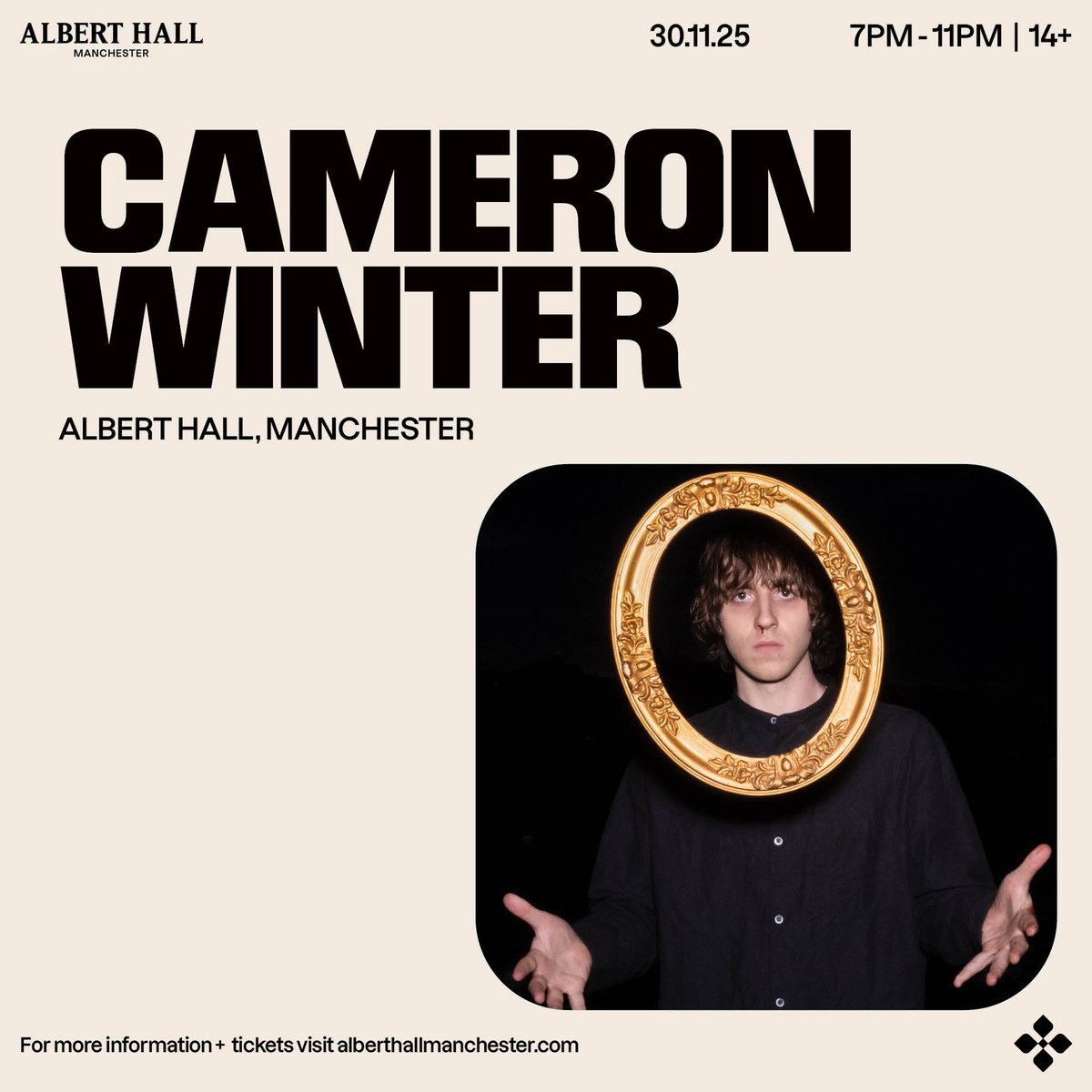 Live Review: Cameron Winter at Albert Hall, Manchester - Joyzine